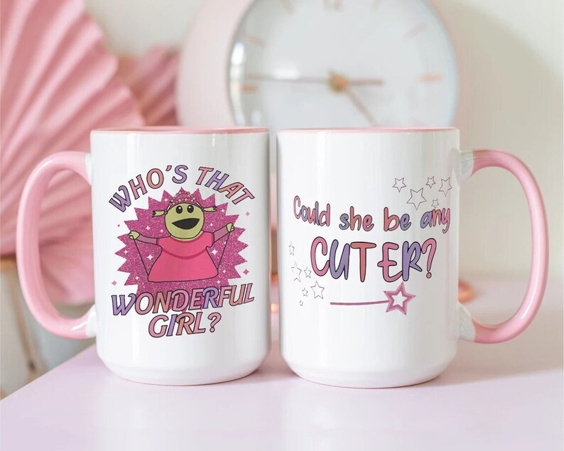 Mona Nanalan Whos That Wonderful Girl Mug Could She Be Any Cuter Mona