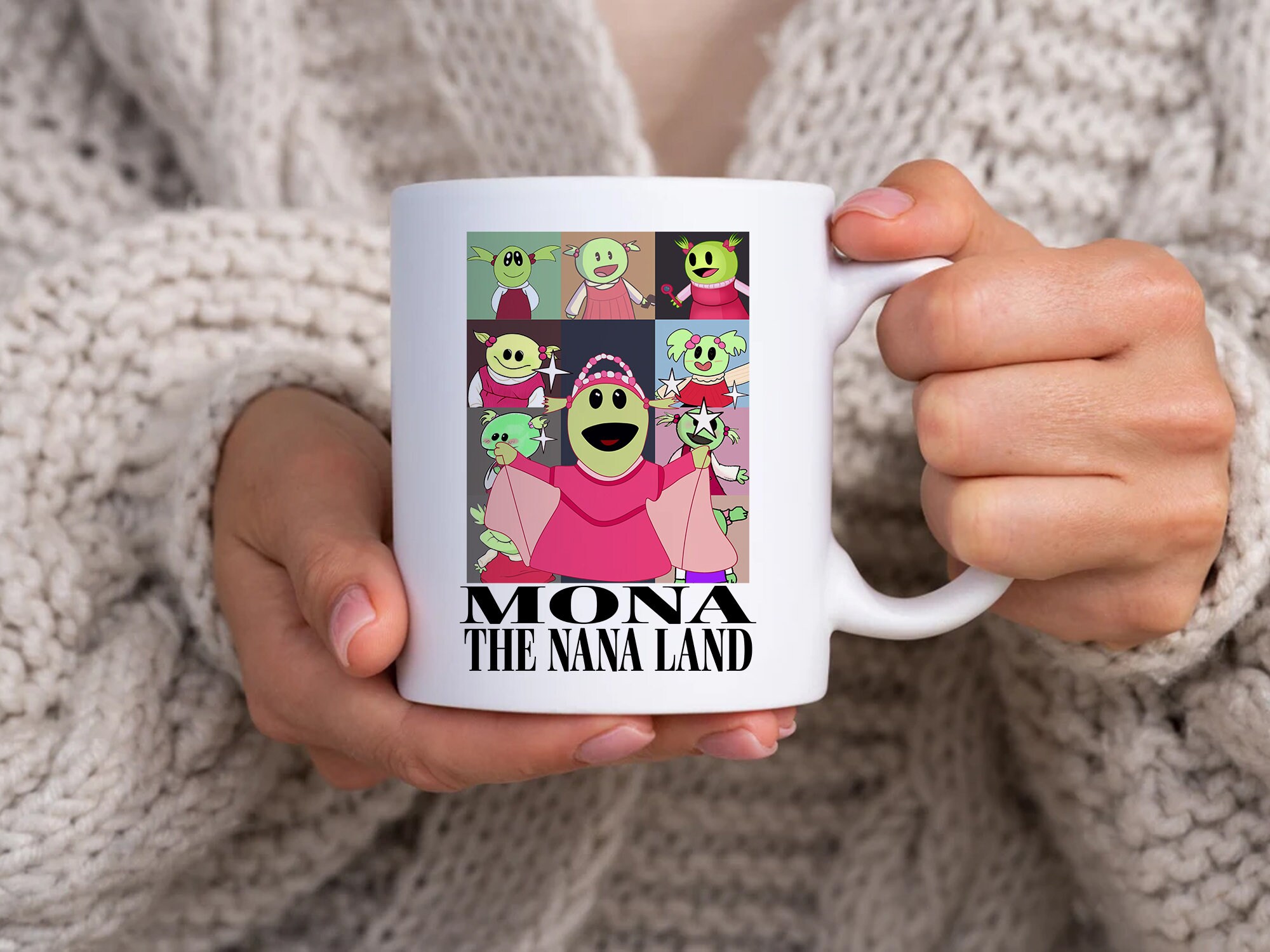 Nanalan The Eras Tour Mug, Nanalan Who's that Wonderful Girl Kid Mug ...