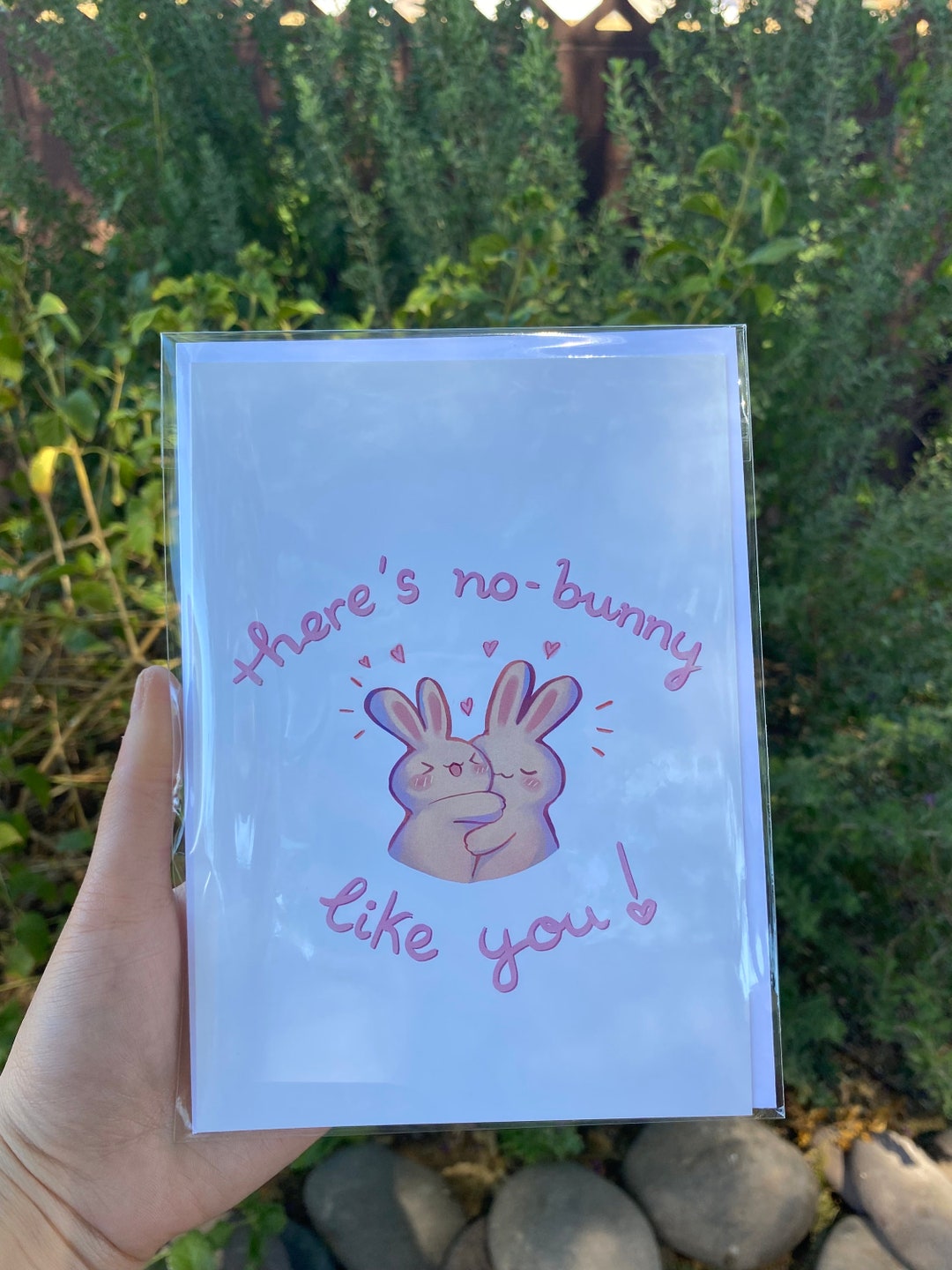 Theres No Bunny Like You Greeting Card Partner Boyfriend - Etsy