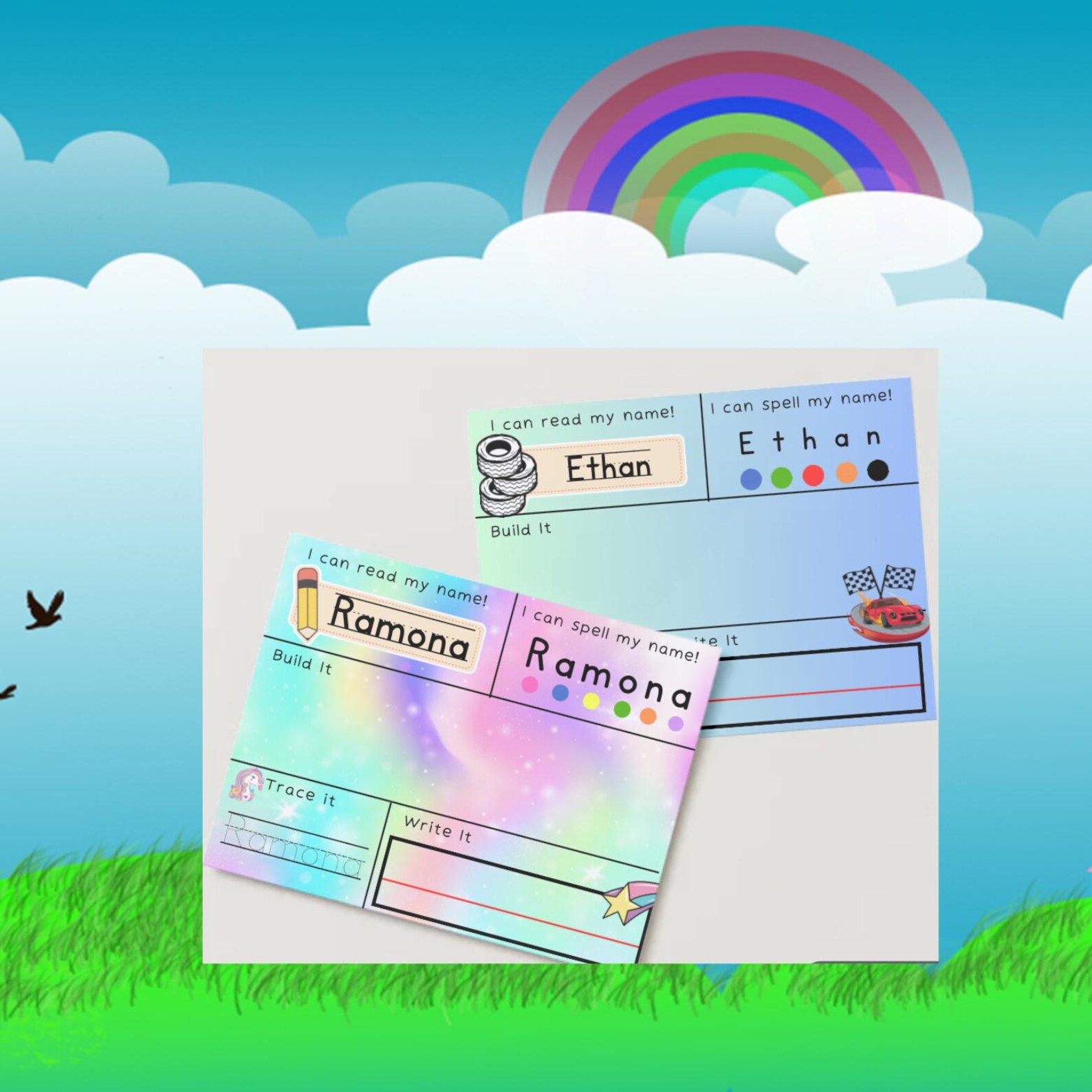 Editable Name Tracing Worksheet – Personalized Name Writing Practice ...