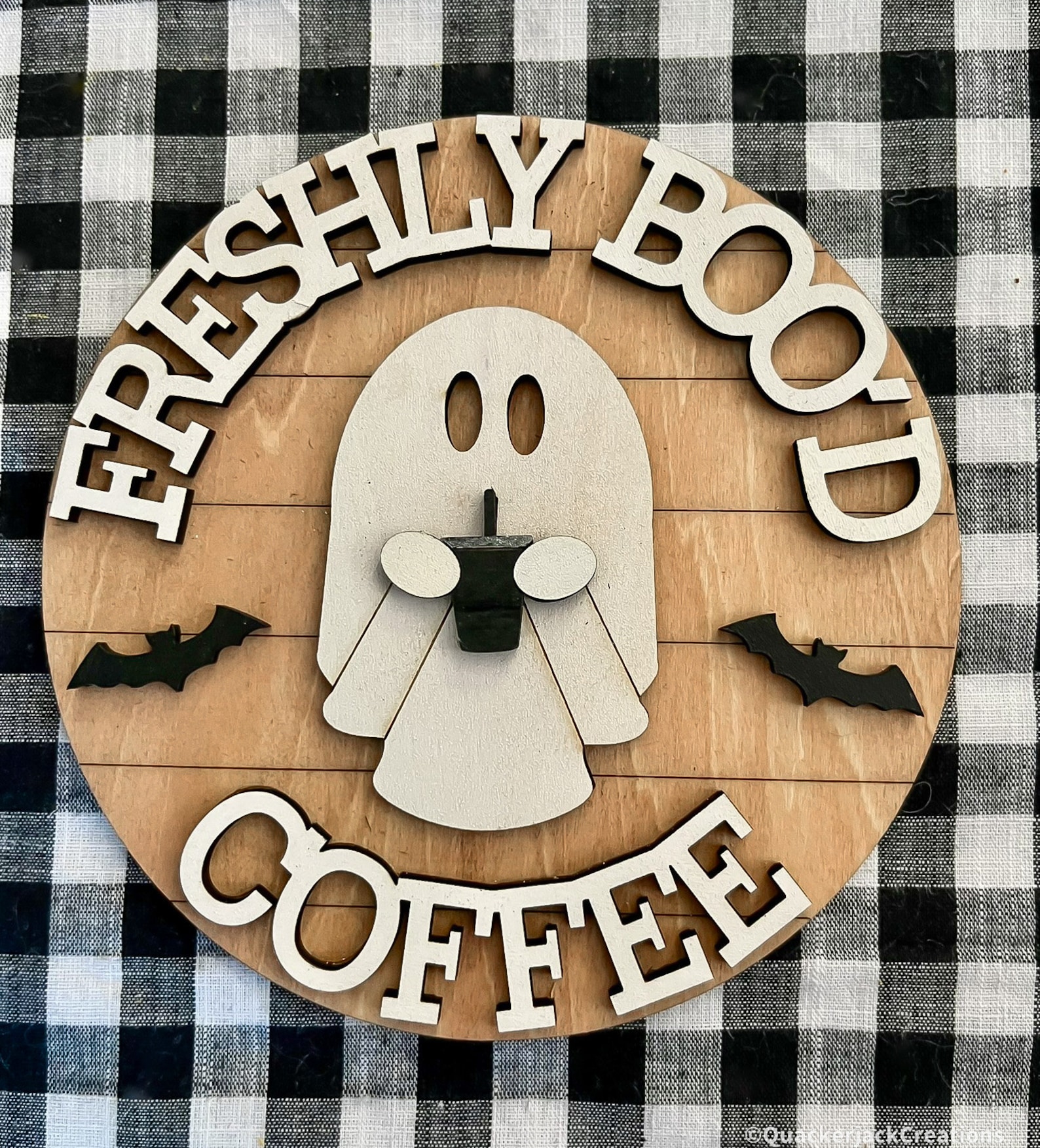 Halloween Coffee Bar Tiered Tray Signs: Spooky Delights for Your Brew ...