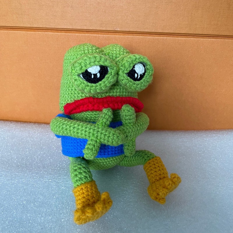 Pepe the Frog Plush - Etsy