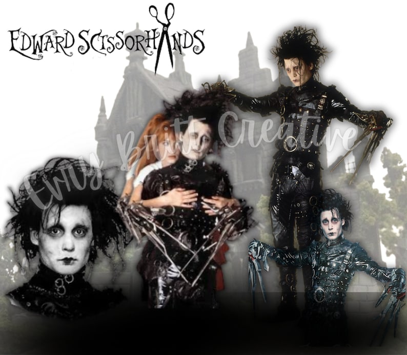 Edward Scissorhands 20oz Tumbler Wrap - Etsy