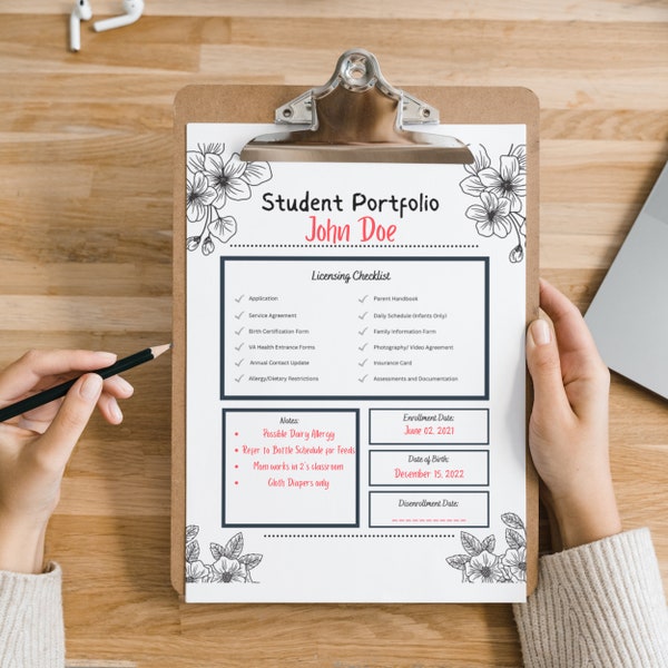 File Folder Cover - Etsy