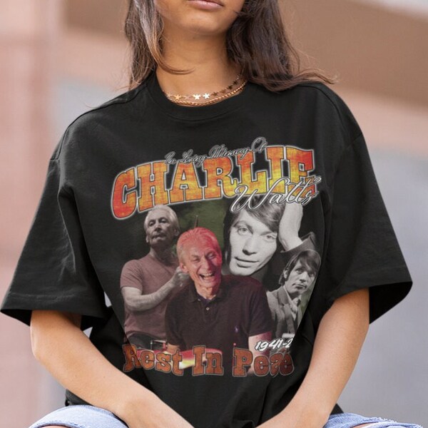 Charlie Watts Shirt - Etsy