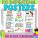 100 School Counselor Posters Decor, Psychology Office Signs, Art ...