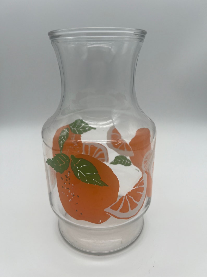 Vintage Orange Juice Jug Missing Lid - Etsy Australia