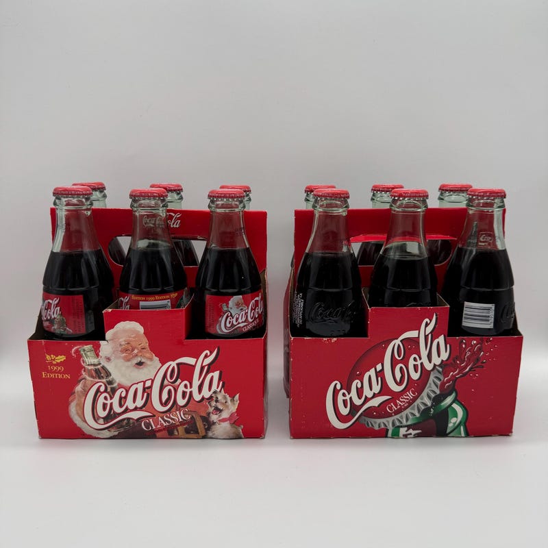 Full Vintage Coca Cola Bottle - Etsy Canada
