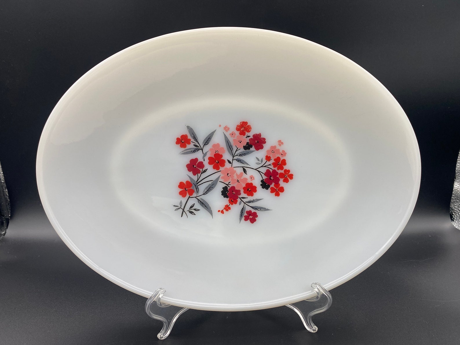 Vintage Fire King Casserole Dish and Platter Primrose Pattern - Etsy