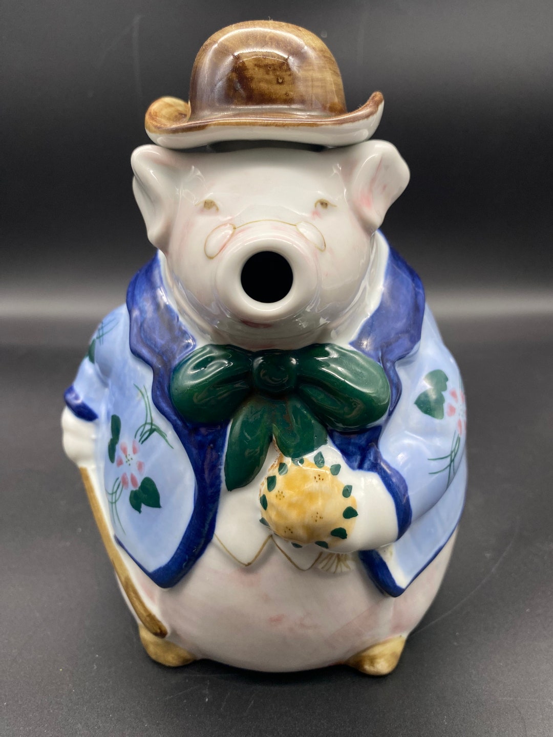 Vintage Porky the Pig Whimsical Teapot - Etsy