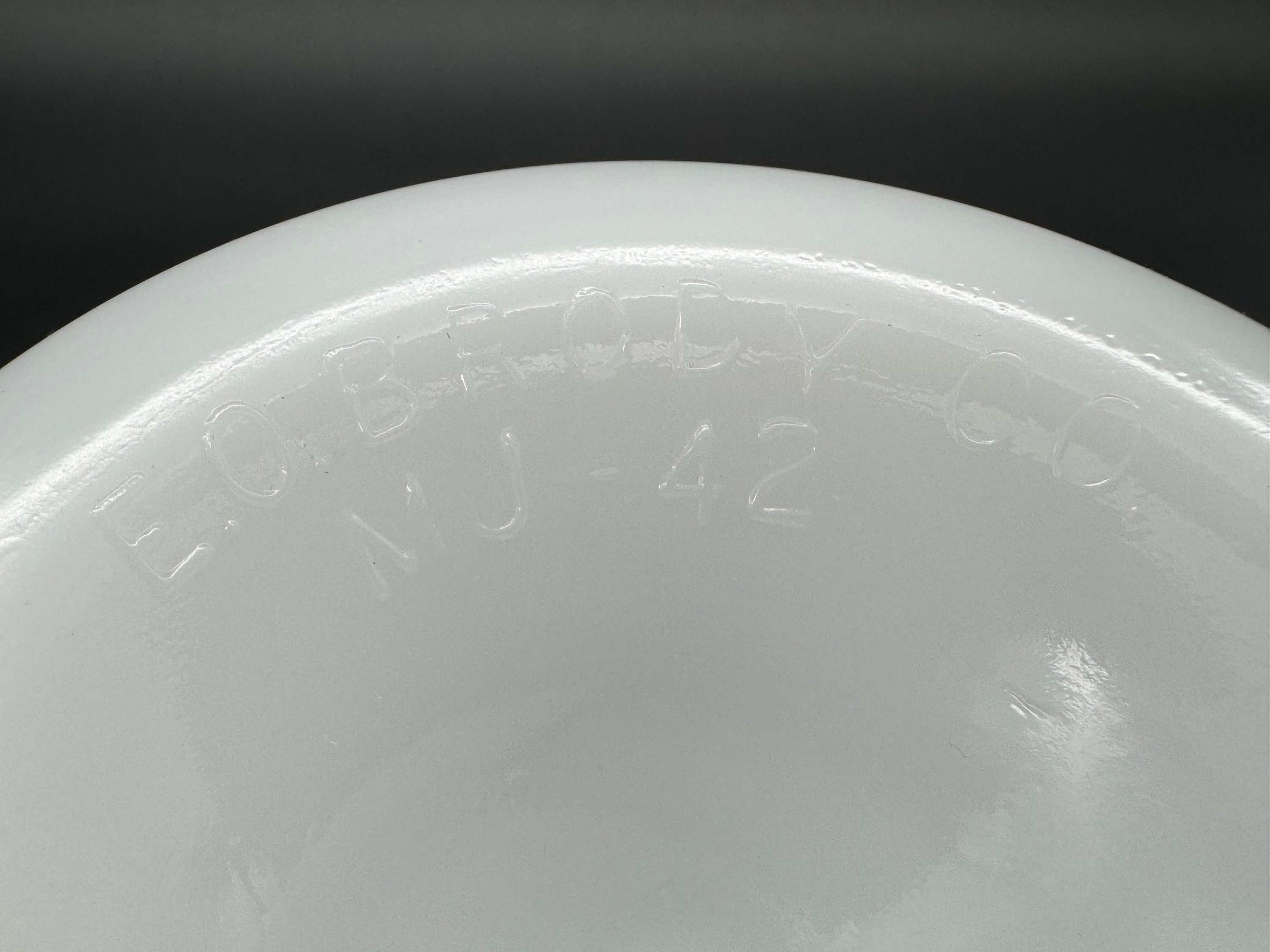 Vintage E.O. Brody Cleveland Ohio Milk Glass Pot Bowl Planter - Etsy