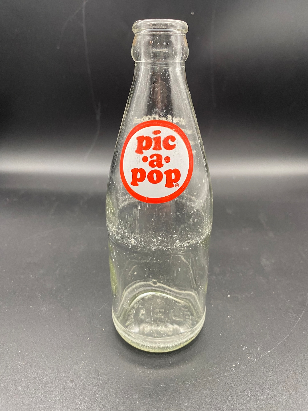 Vintage Pic a Pop Soda Bottle - Etsy