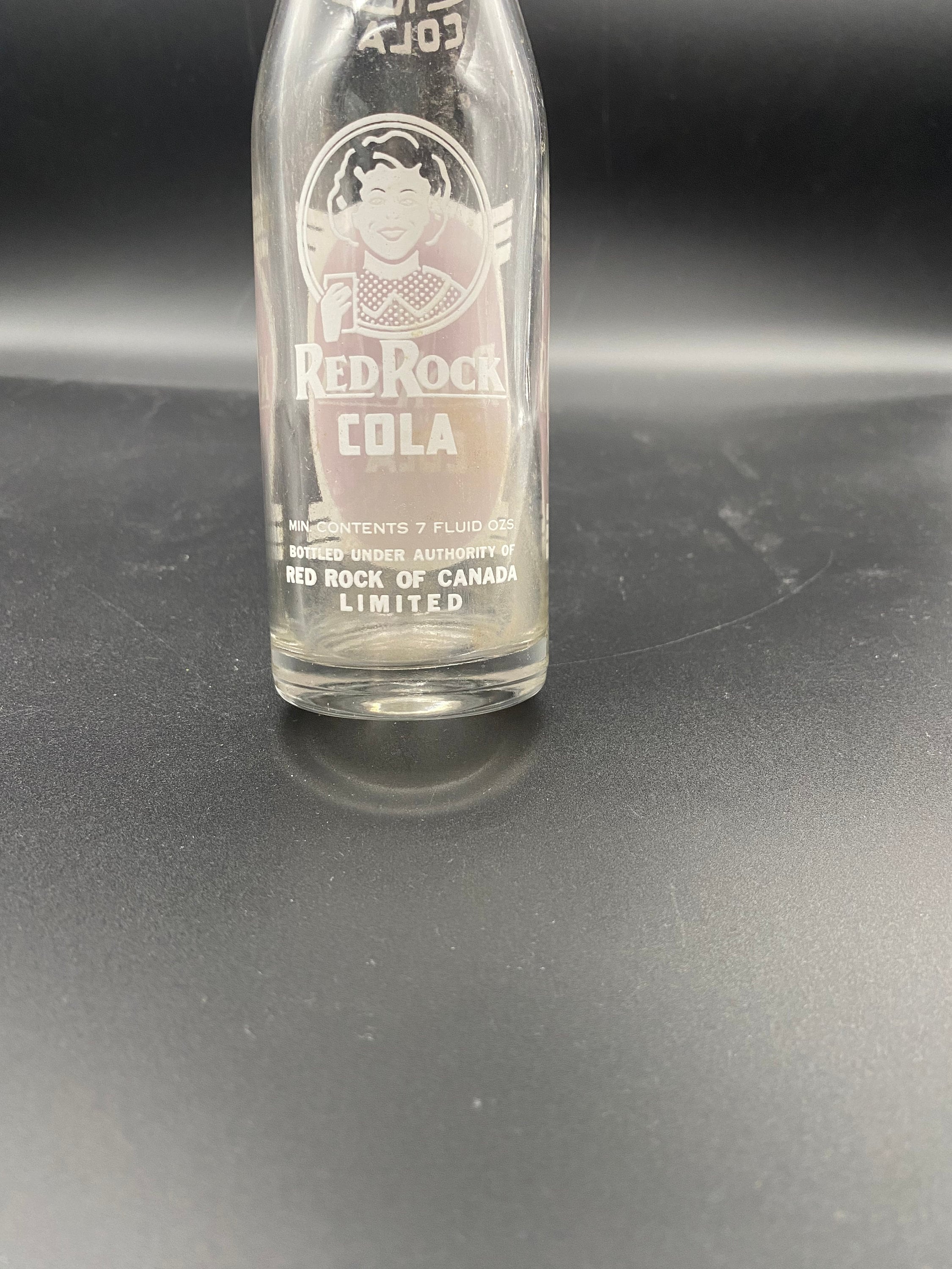 Vintage Red Rock Cola Bottle - Etsy