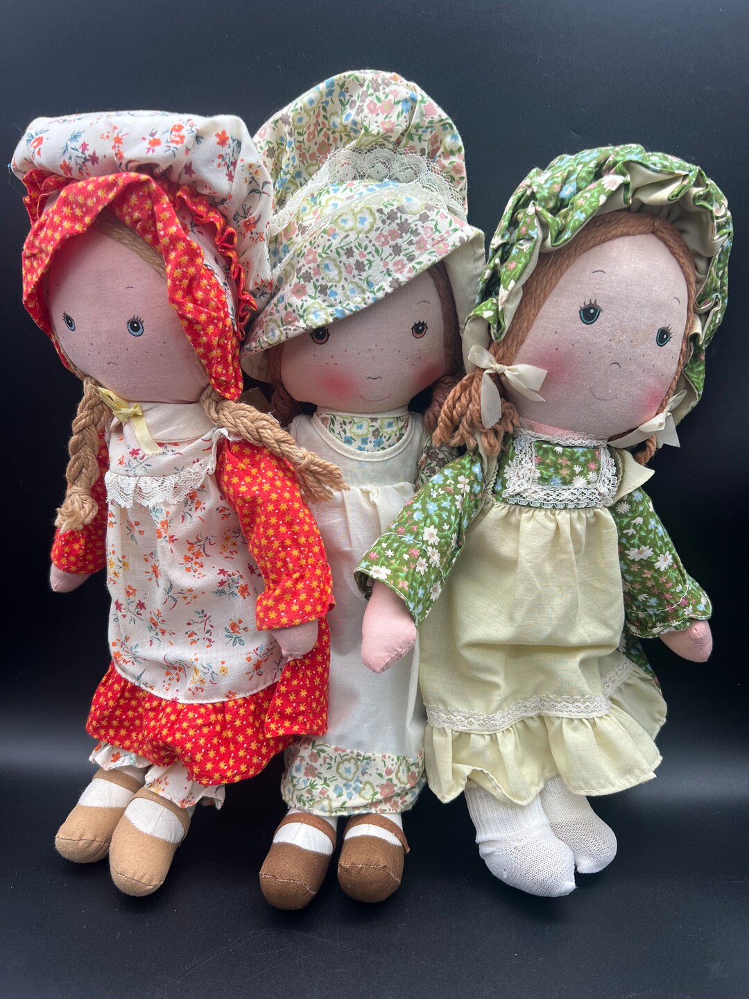 Vintage Knickerbocker Dolls Set of 3 - Etsy