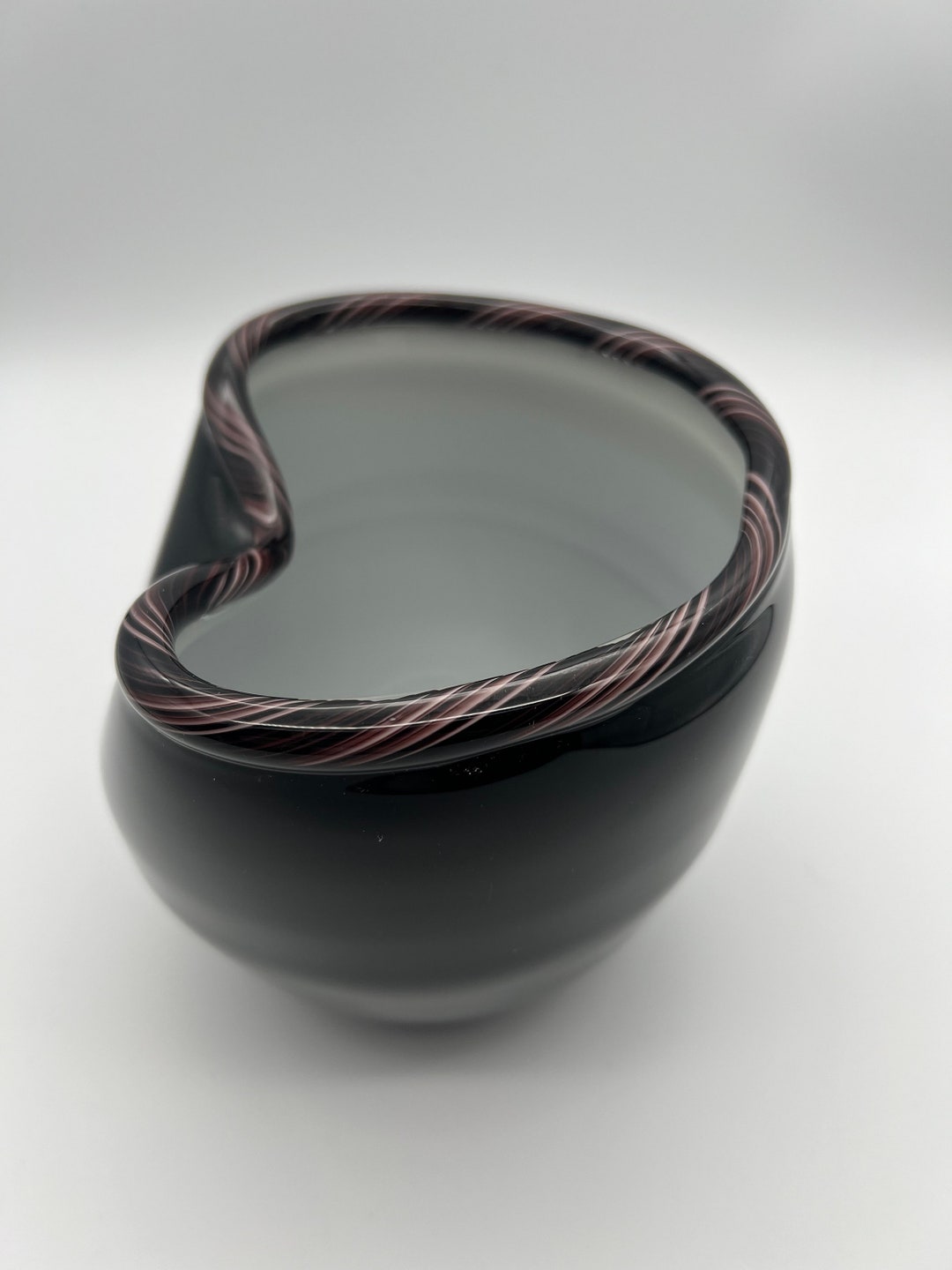 Handblown Glass Bowl / Planter Post-modern From the Early 80‘s - Etsy