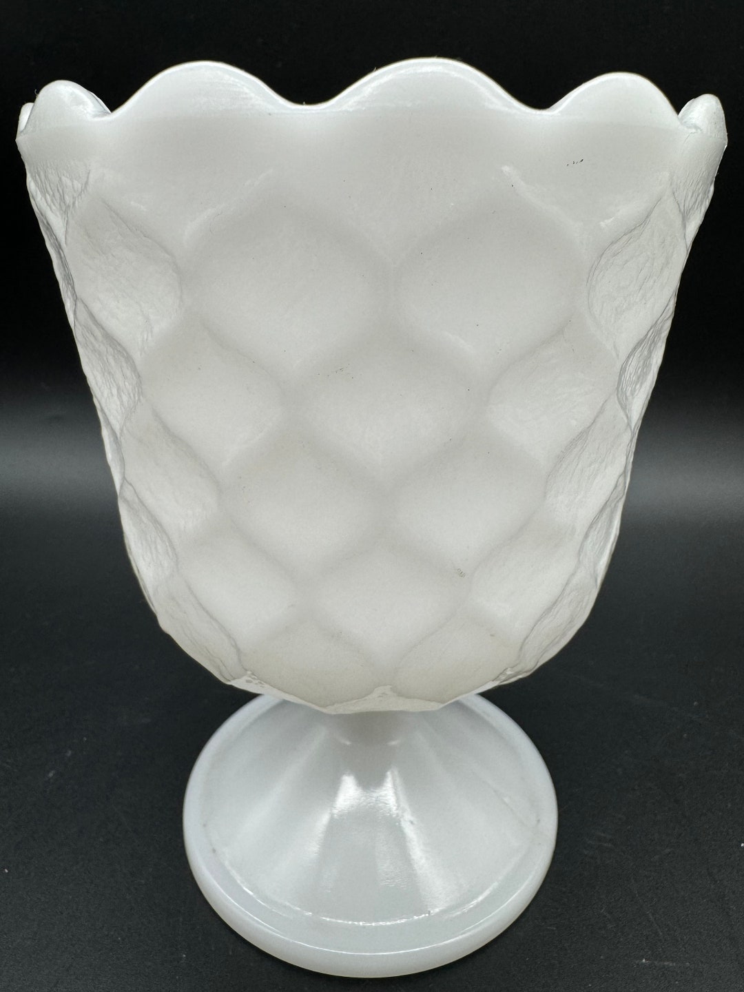 Vintage E.O. Brody Cleveland Ohio Milk Glass Pot Bowl Planter - Etsy