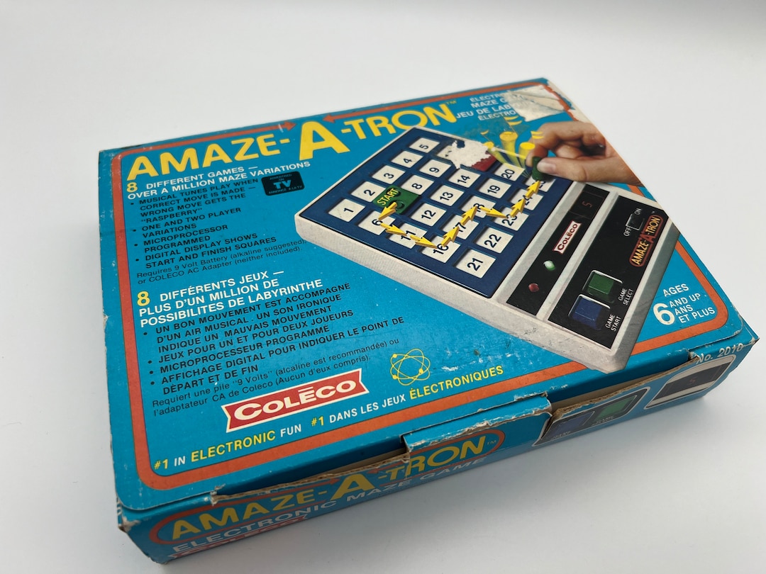 1978 AMAZE-A-TRON Electronic Maze Game Coleco Canada Very Retro and ...