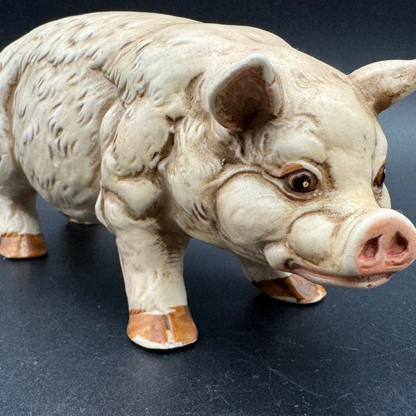 Pig Figurine - Etsy