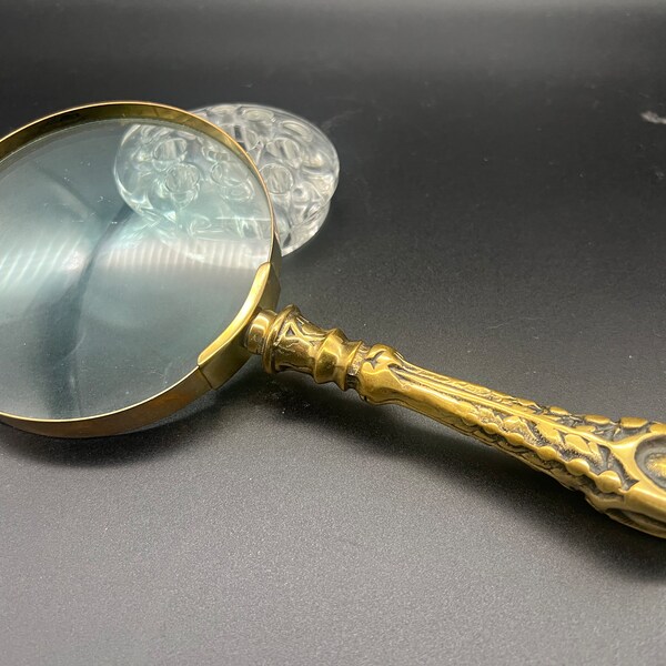 Antique Magnifying Glass - Etsy