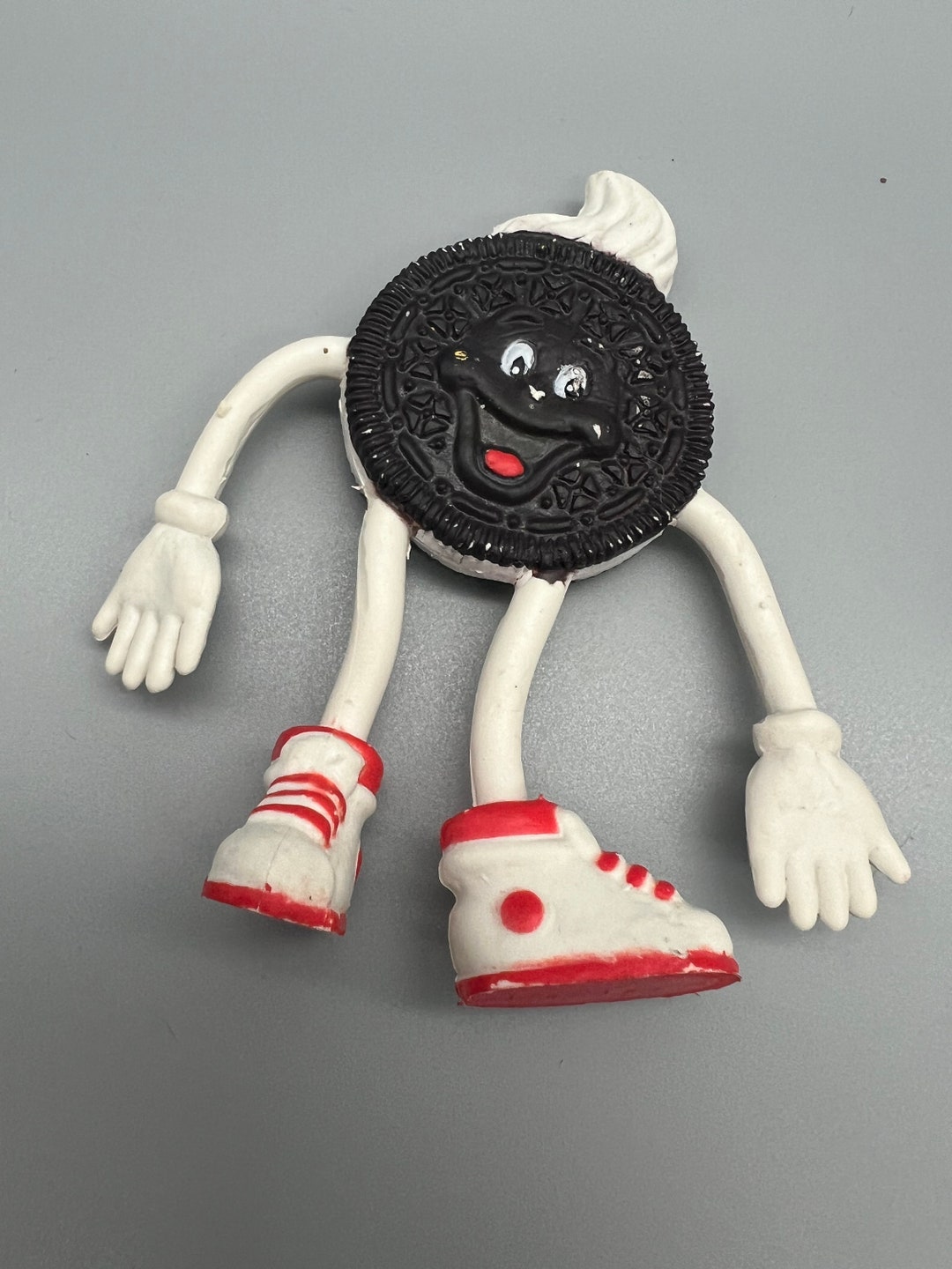 Vintage 80s Oreo Bendable Rubber Figurine - Etsy