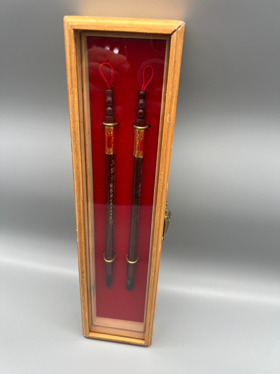 Vintage Chinese Calligraphy Sumo Brush Set - Etsy