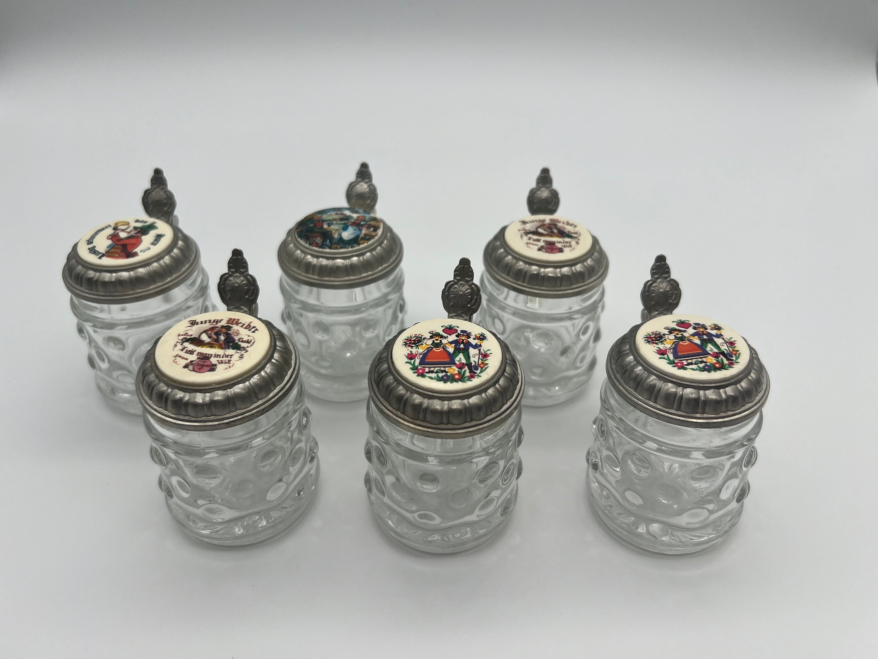 Vintage Original BMF Schnapps Krügerl Glasses - Etsy