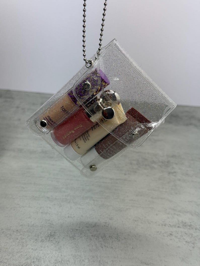 Mini Clear Glitter Wallet, Mini Makeup Bag, Mini Purse Accessories ...