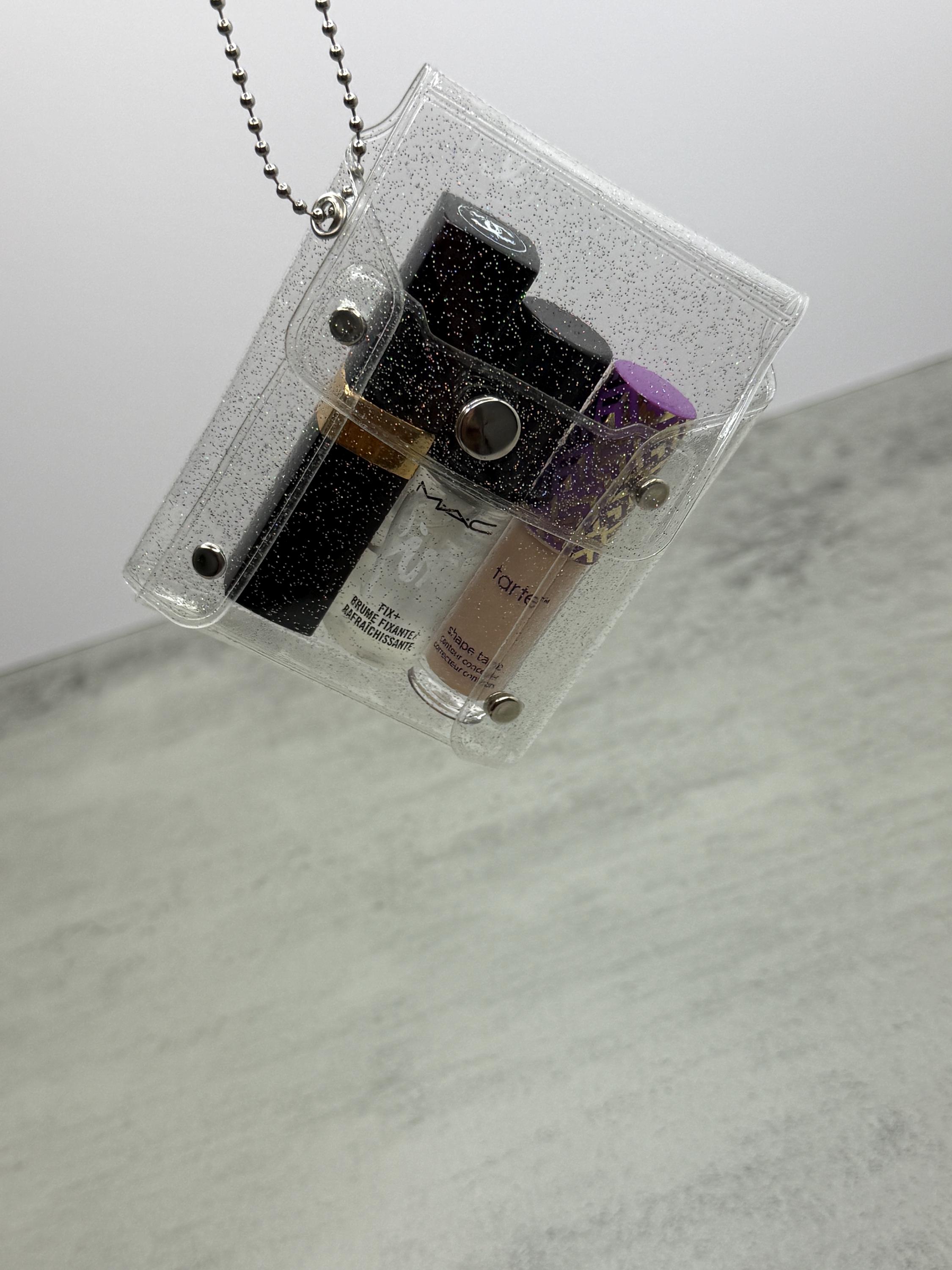 Mini Clear Glitter Wallet, Mini Makeup Bag, Mini Purse Accessories ...