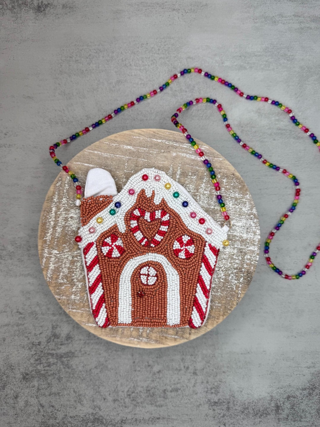 Gingerbread House Purse, Christmas Bag, Christmas Gift Bag, Ugly ...
