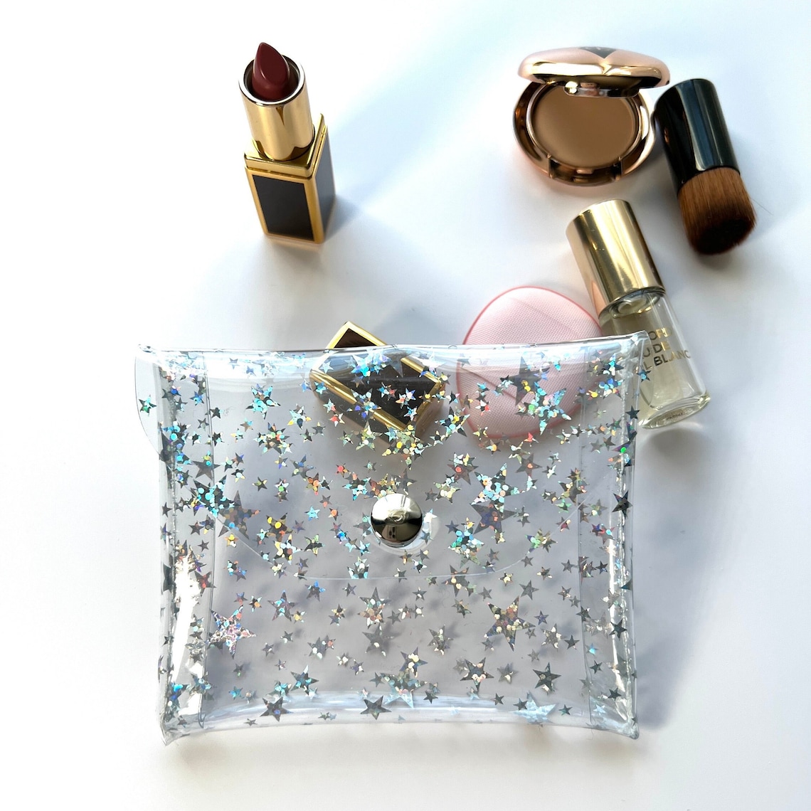 Mini Holographic Star Pouch, Mini Purse Accessories, Clear Star Pouch ...