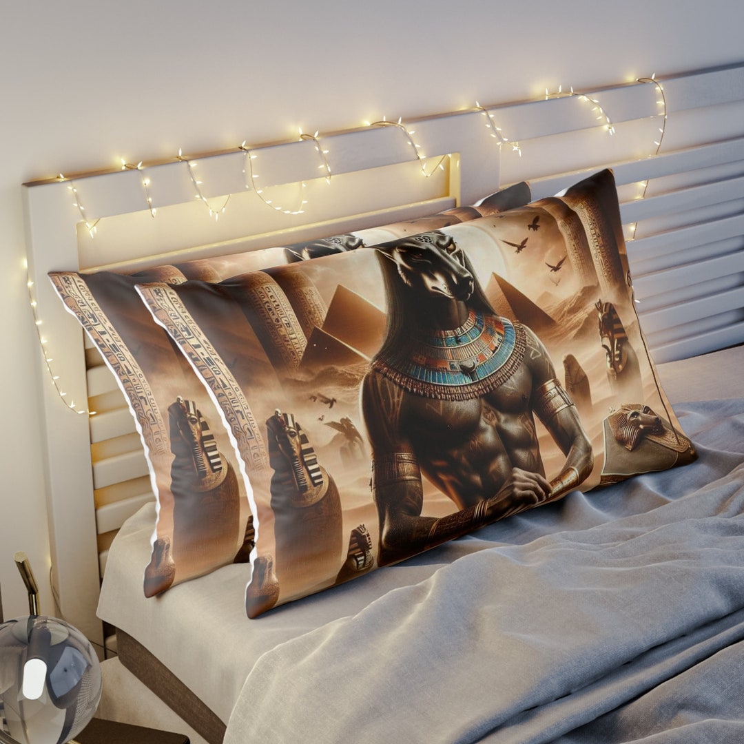 Anubis: Egyptian Lord of the Dead Pillow Sham - Etsy