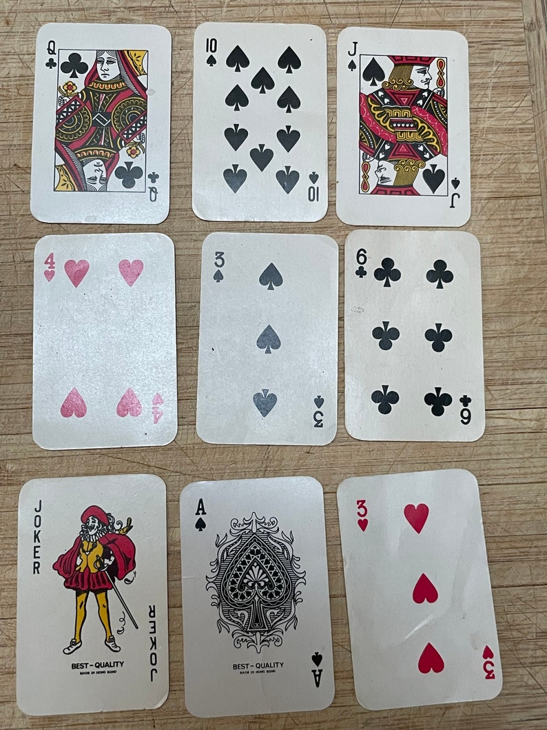 1970s Toys R Us Geoffrey the Giraffe Tiny Playing Cards 2 1/2h X 1 5 ...