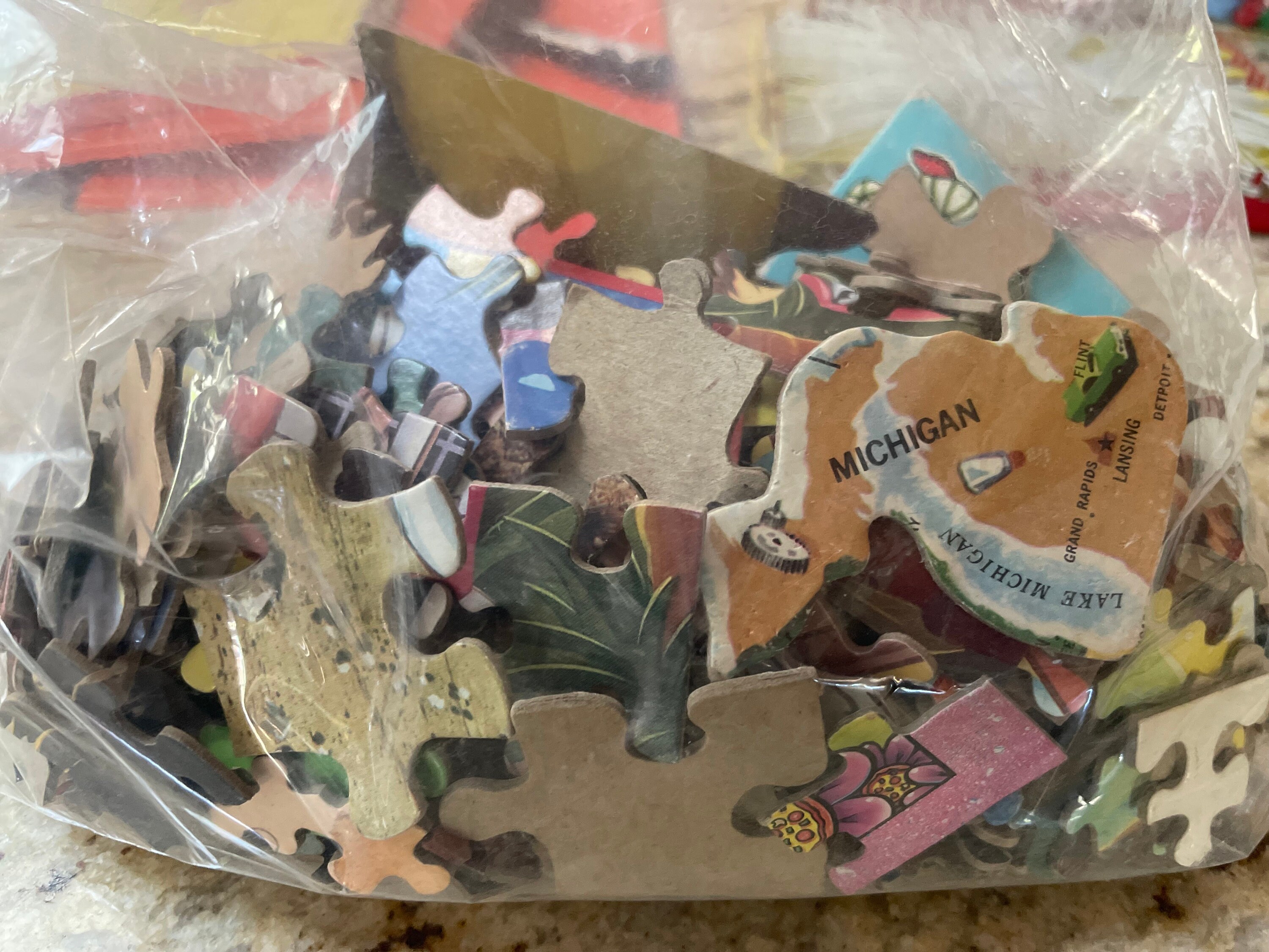 12oz Lot Puzzle Pieces - Etsy