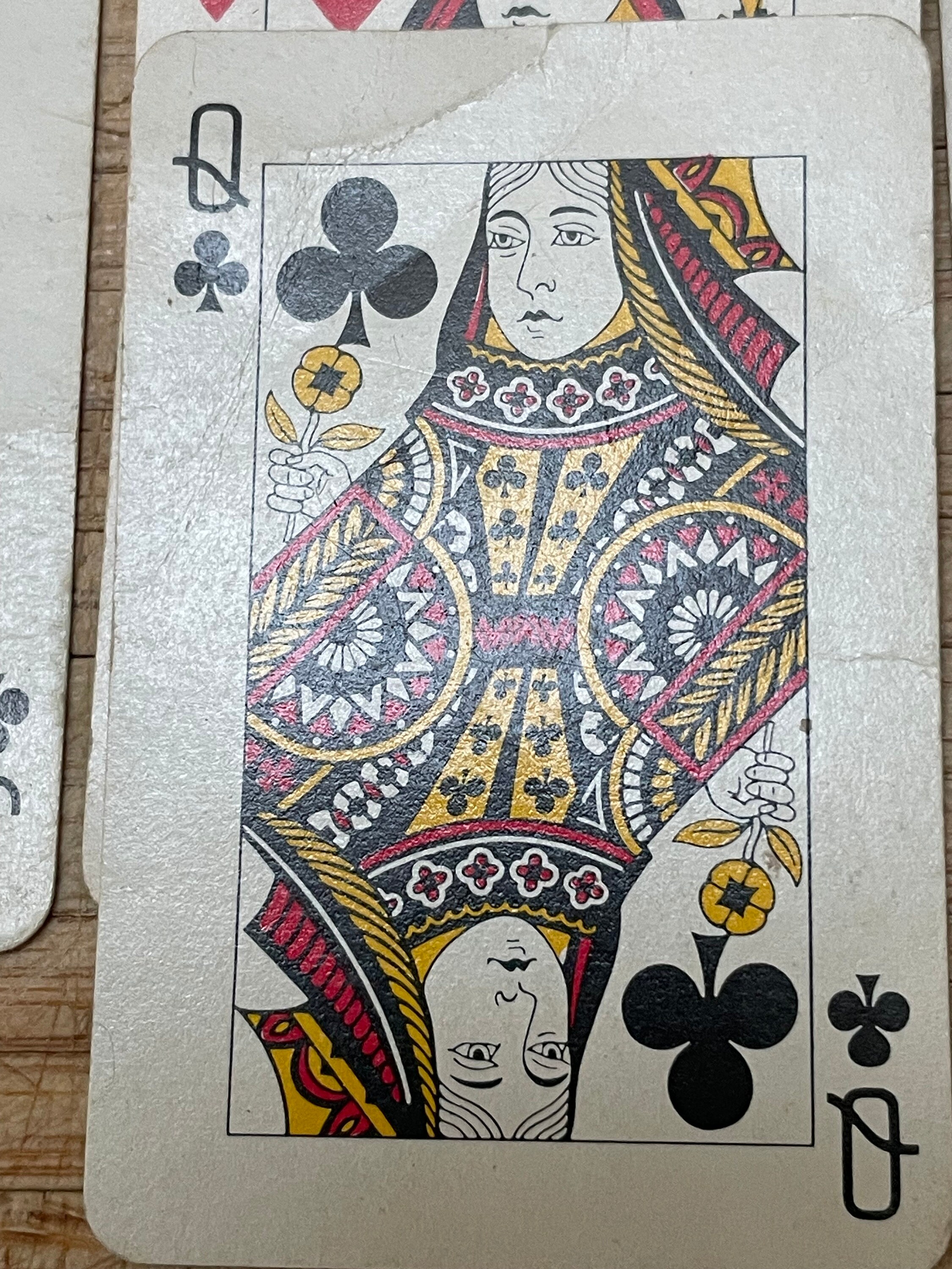 1970s Raggedy Ann Tiny Playing Cards 2 1/2h X 1 5/8w by the Bobbs Merrill Co., Inc. for Hallmark ...