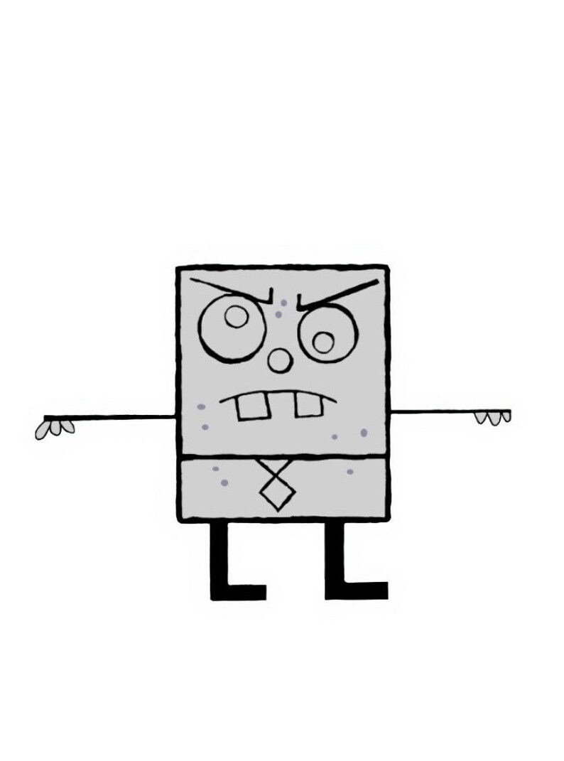 Evil Doodle Sticker - Etsy