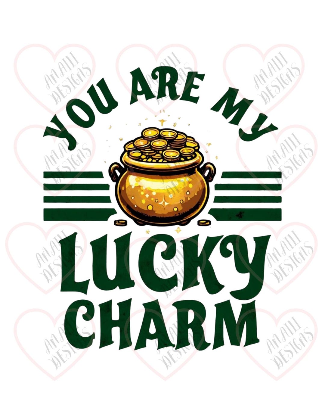 You Are My Lucky Charm - Pot of Gold - SVG- Digital Download - Etsy