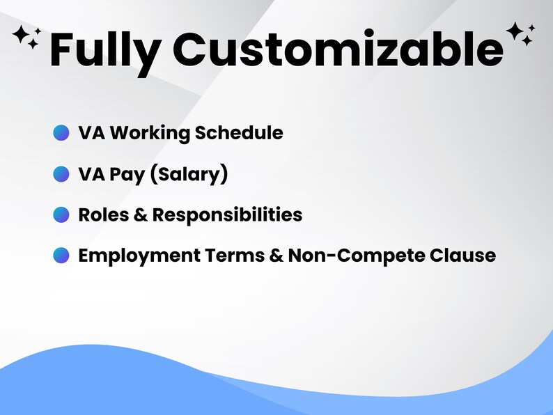 Onlyfans VA Contract Template: Customizable Employment Offer (PDF ...