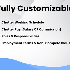 Onlyfans Chatter Contract Template | Hire Onlyfans Chatters With This ...