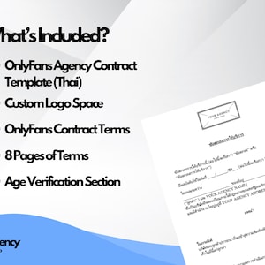 Thai Onlyfans Agency Model Contract Sign Onlyfans Models and ...