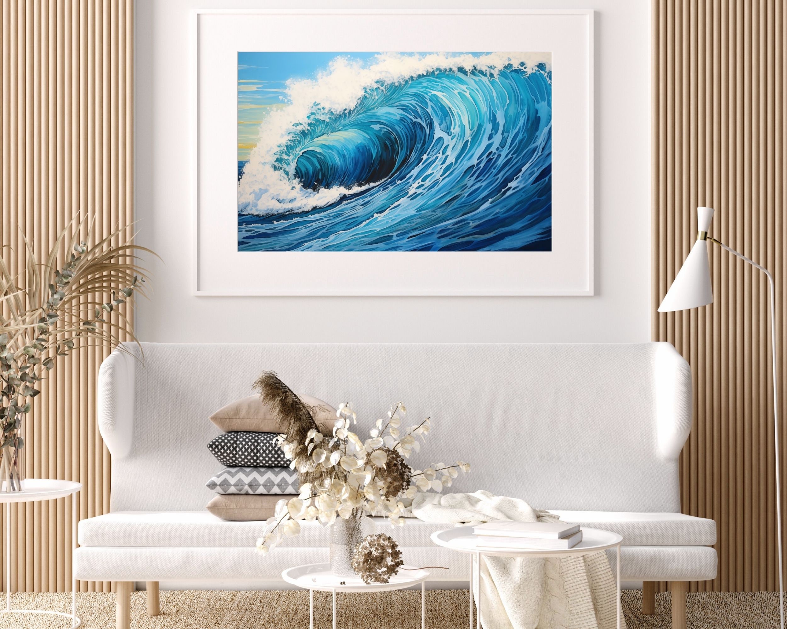 Printable Japanese Wave, Digital Download, Kanagawa Wall Art, Great ...