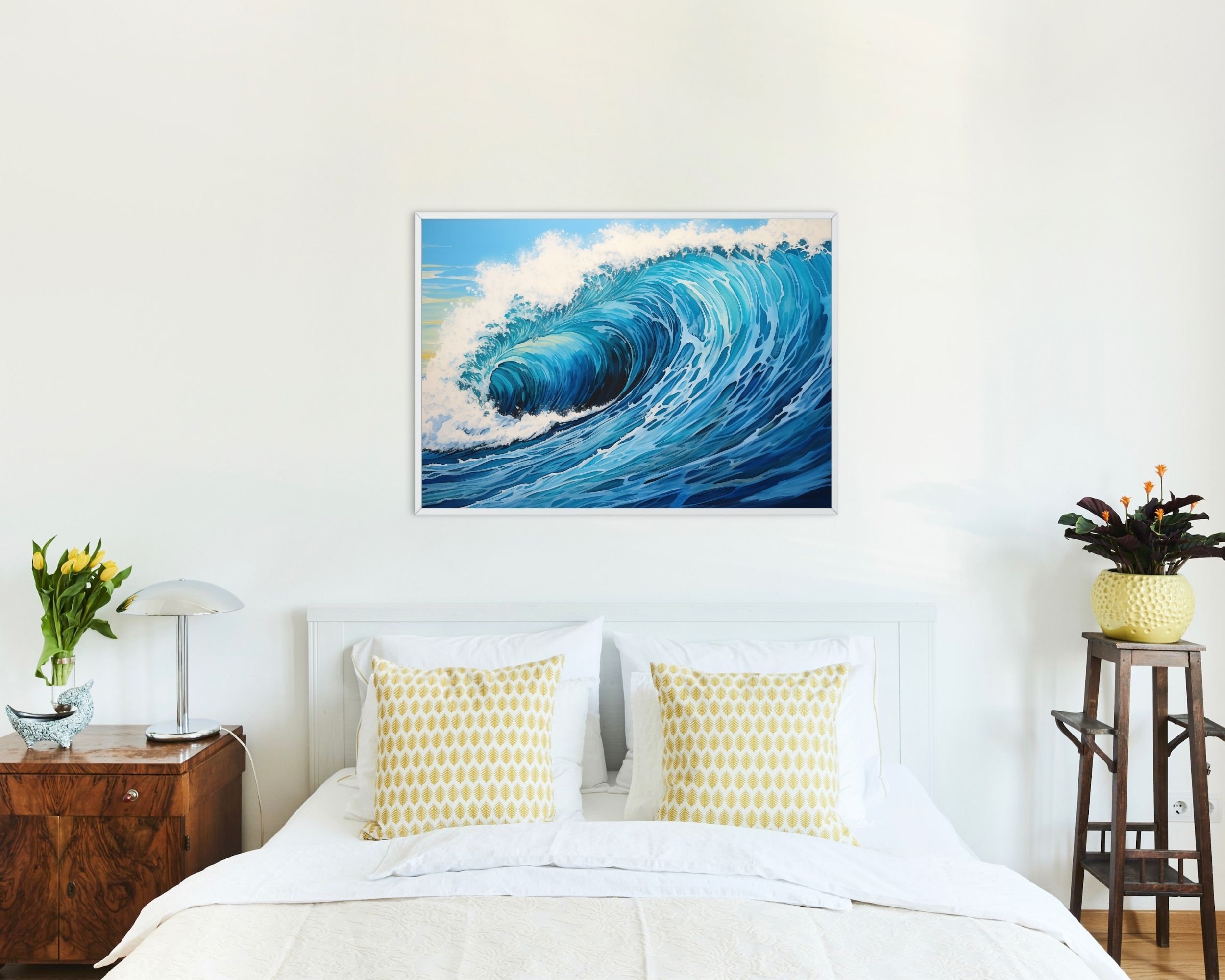 Printable Japanese Wave, Digital Download, Kanagawa Wall Art, Great ...