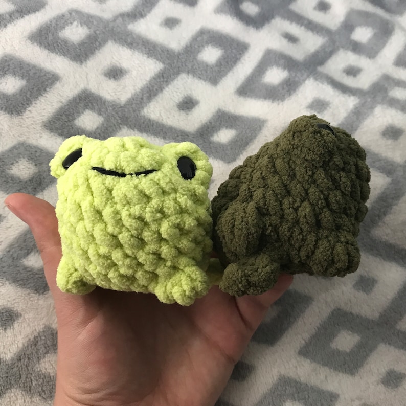 Frog No-sew Amigurumi Digital Crochet Pattern - Etsy