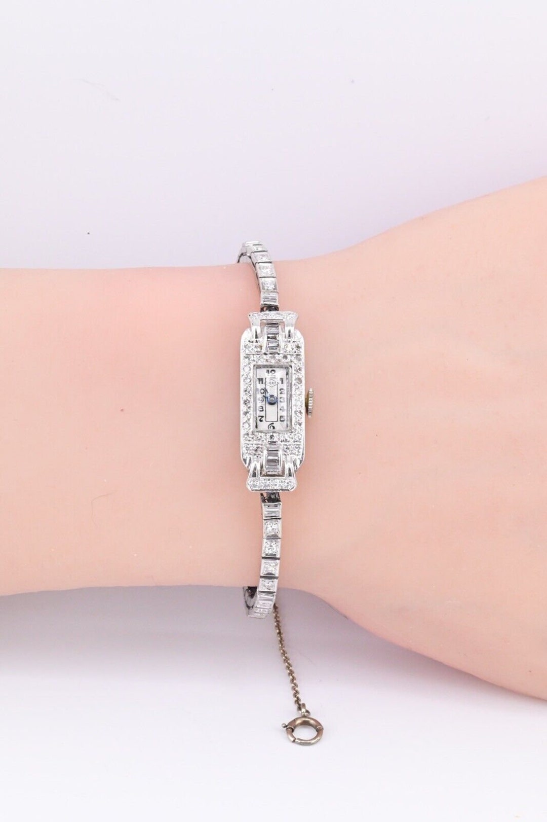 Platinum Art Deco Period Pery Ladies Diamond Watch 1.50 Carats - Etsy