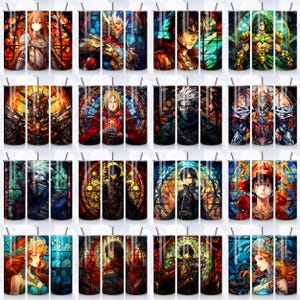 Anime Tumbler Wraps Bundle | Sippy Cup & Kids Tumbler Designs ...