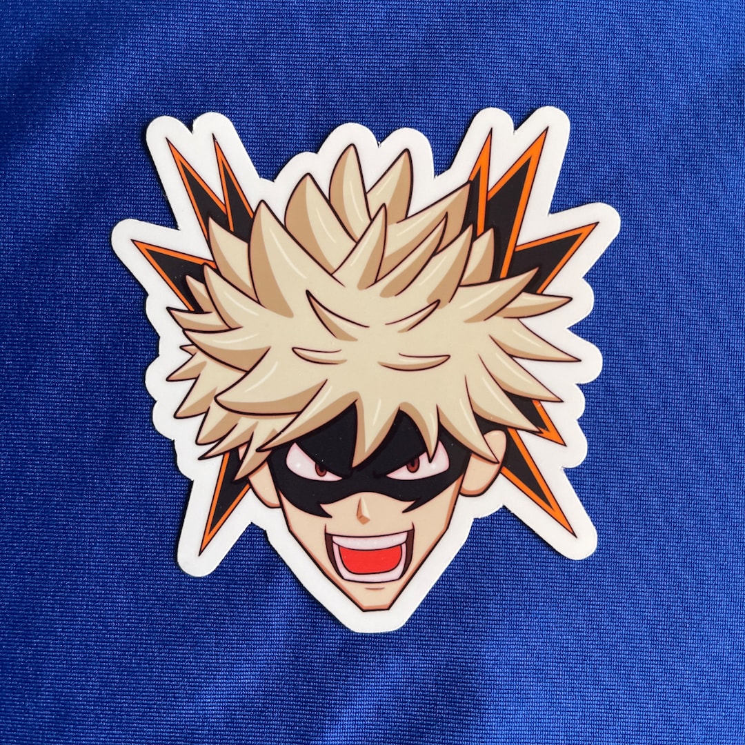 My Hero Academia Bakugo Sticker - Etsy