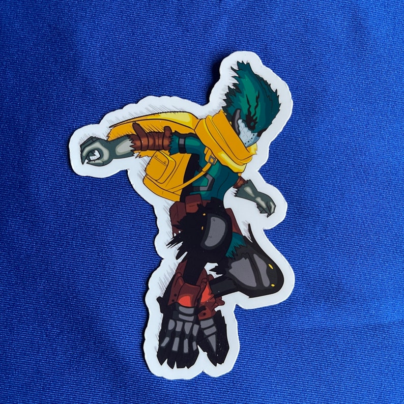 My Hero Academia Dark Deku Sticker - Etsy