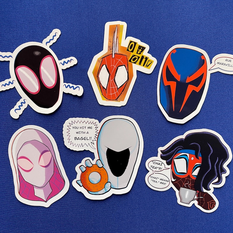 Spider Man Stickers - Etsy