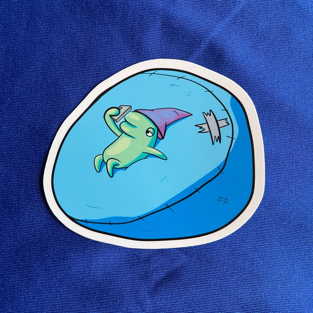 Smiling Friends Glep Sticker - Etsy