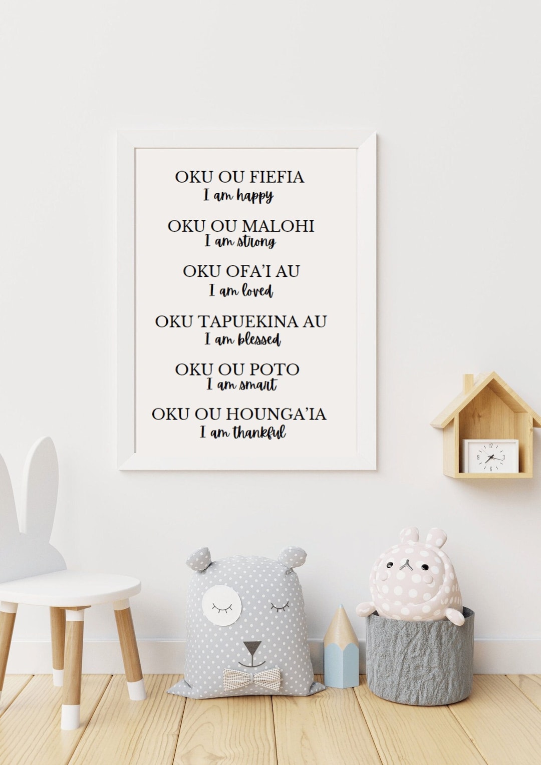 Tongan Affirmations Poster - Etsy