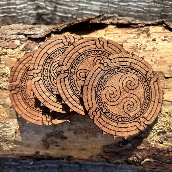 Celtic Knot Coasters - Etsy